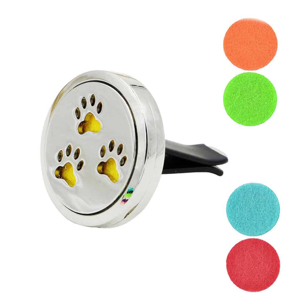 Auto Geur Medaillon Pootjes, ventilatie diffuser Clip essentiële oliën ...
