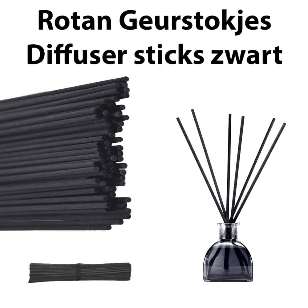 Rotan geurstokjes lang - diffuser stokjes riet navulling refill sticks ...