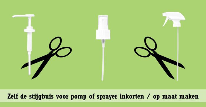 Stijgbuis Dip Tube inkorten lotion pomp & trigger sprayers - unicord